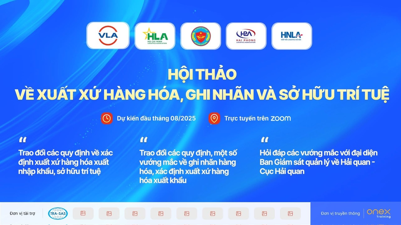 Poster - Hiệp Hội Logistics và Cảng biển Thành Phố Hồ Chí Minh